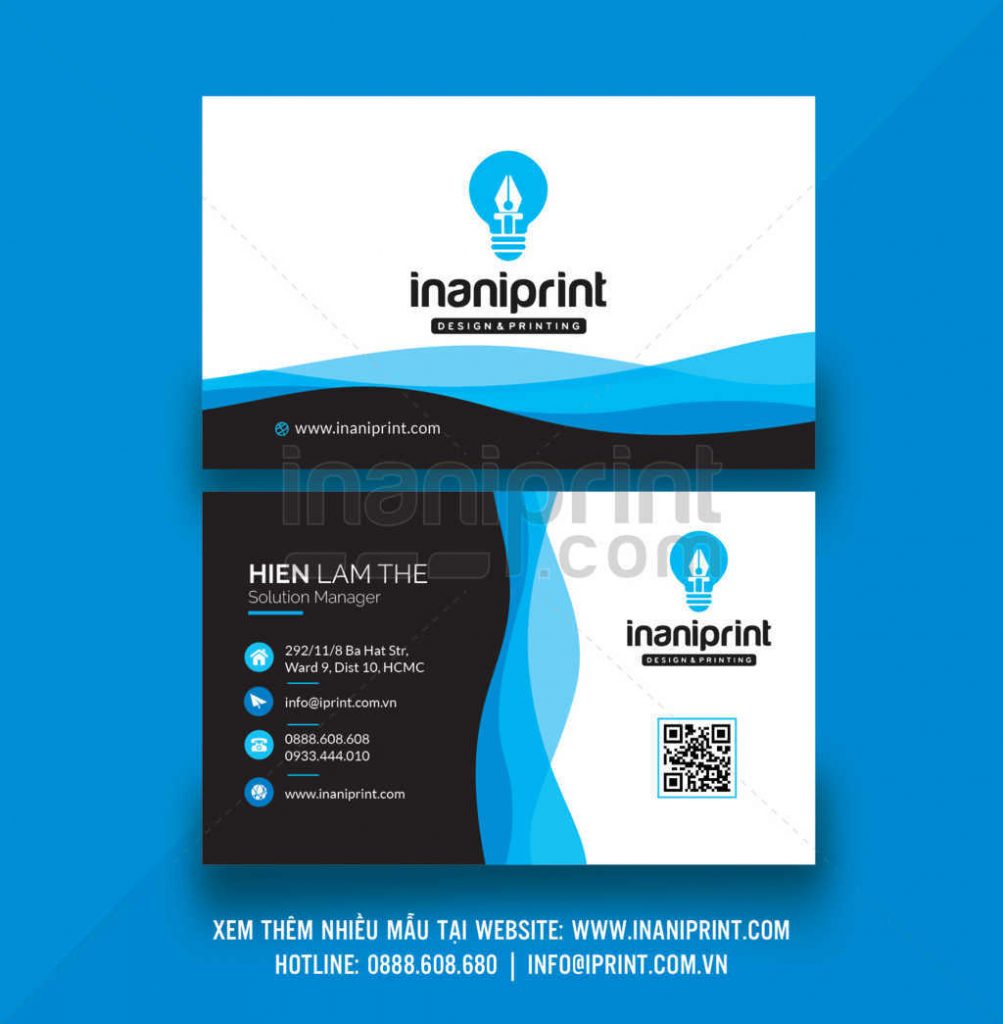 Mẫu name card đẹp KD012 » In Ấn iPrint - In name card giá rẻ