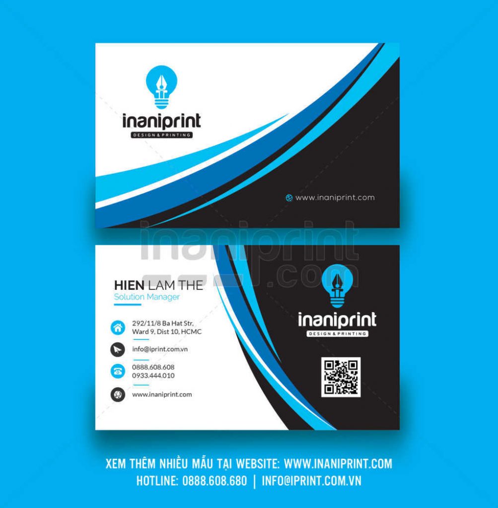 Mẫu name card đẹp KD015 » In Ấn iPrint - In name card giá rẻ