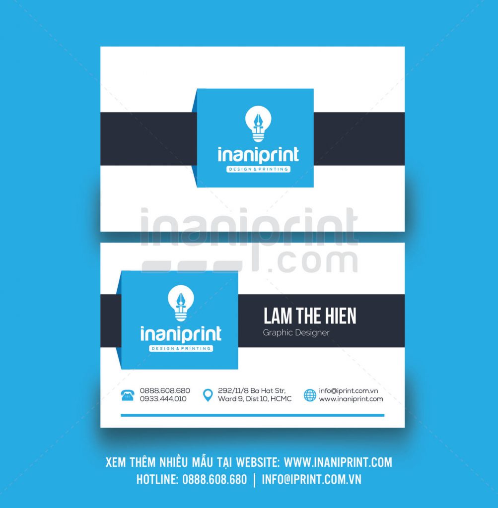 Mẫu name card đẹp KD046 » In Ấn iPrint - In name card giá rẻ