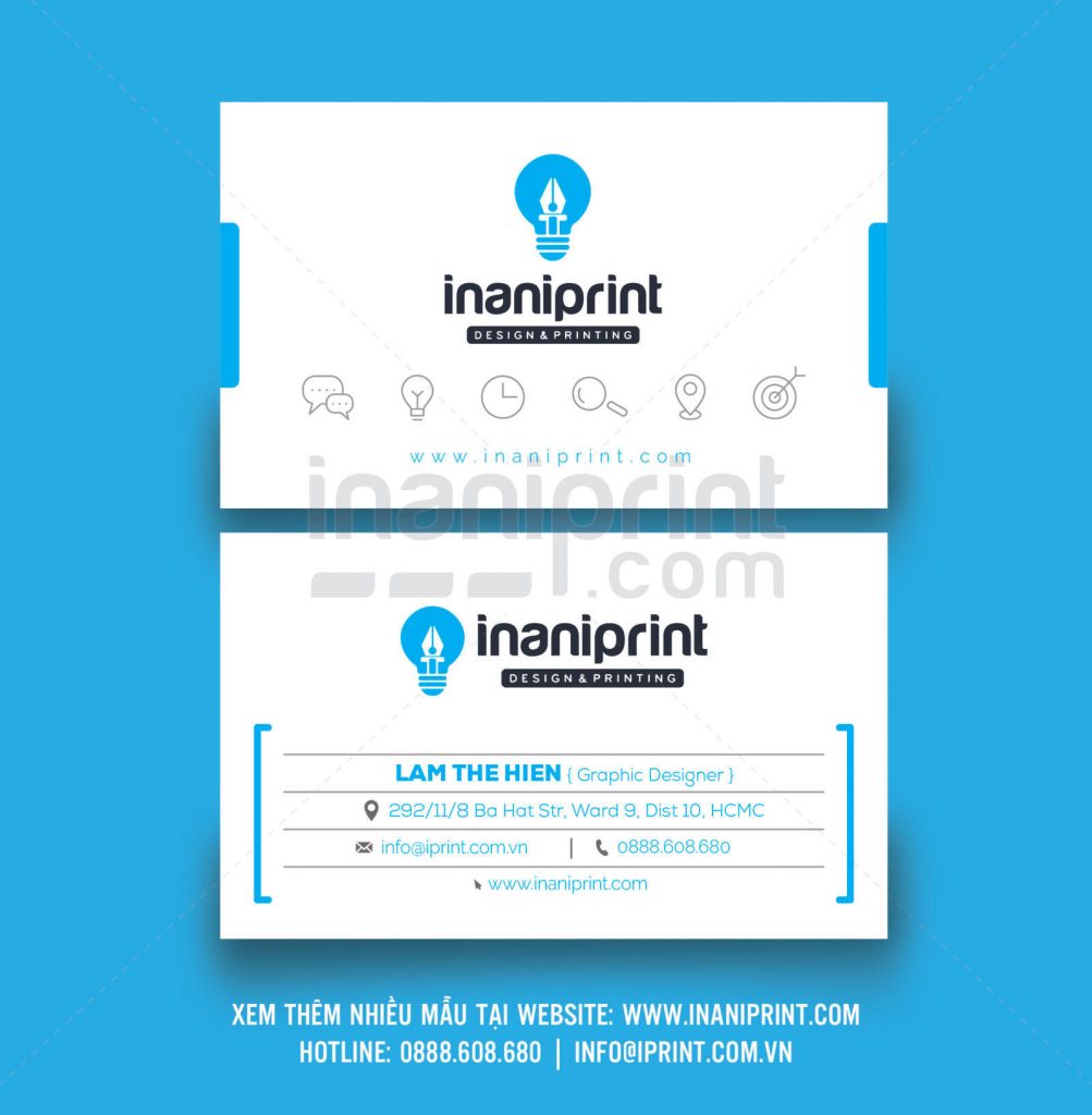 Mẫu name card đẹp KD047 » In Ấn iPrint - In name card giá rẻ