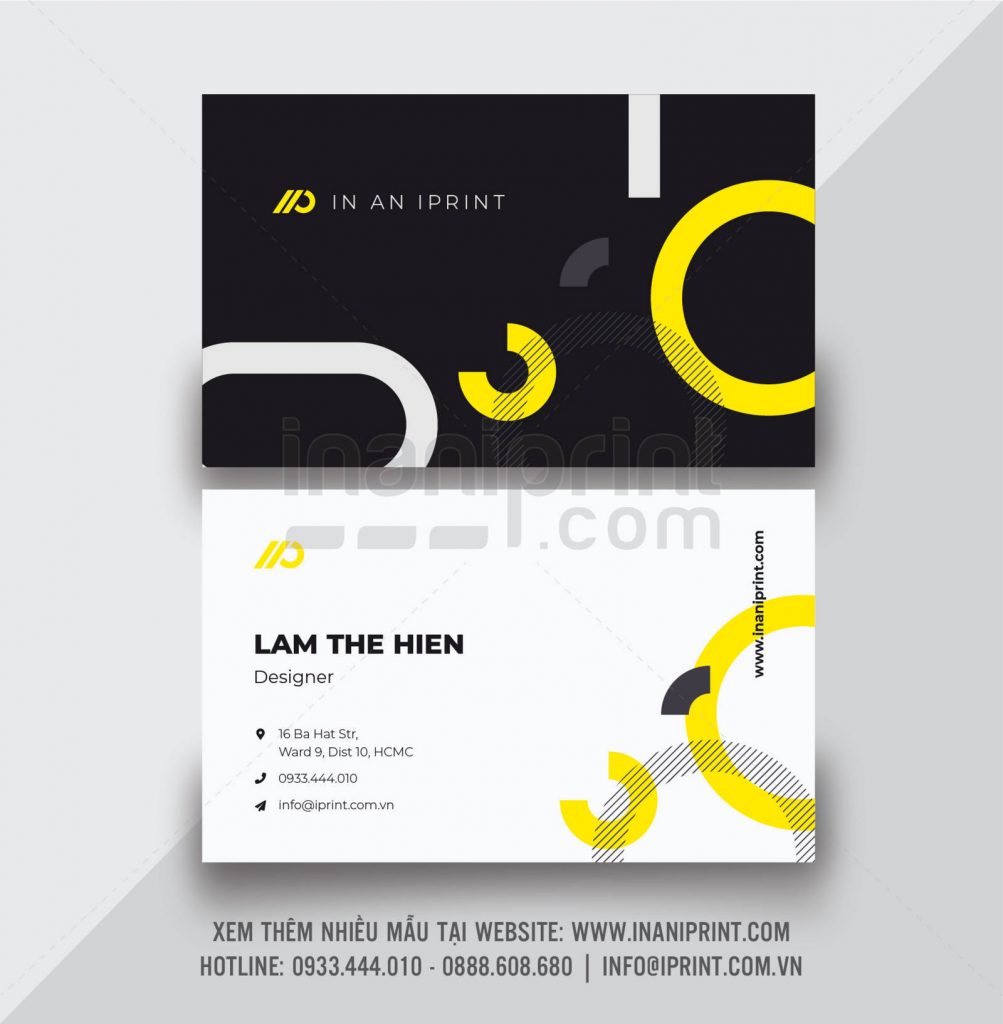 Mẫu name card đẹp KD058 » In Ấn iPrint - In name card giá rẻ