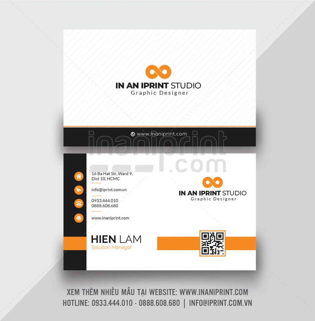 Mẫu name card đẹp KD064 » In Ấn iPrint - In name card giá rẻ