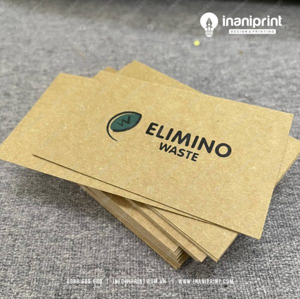 Bộ sưu tập mẫu name card giấy Kfrat, giấy tái chế đẹp » In Ấn iPrint ...