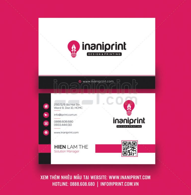 Mẫu name card đẹp KD030 » In Ấn iPrint - In name card giá rẻ
