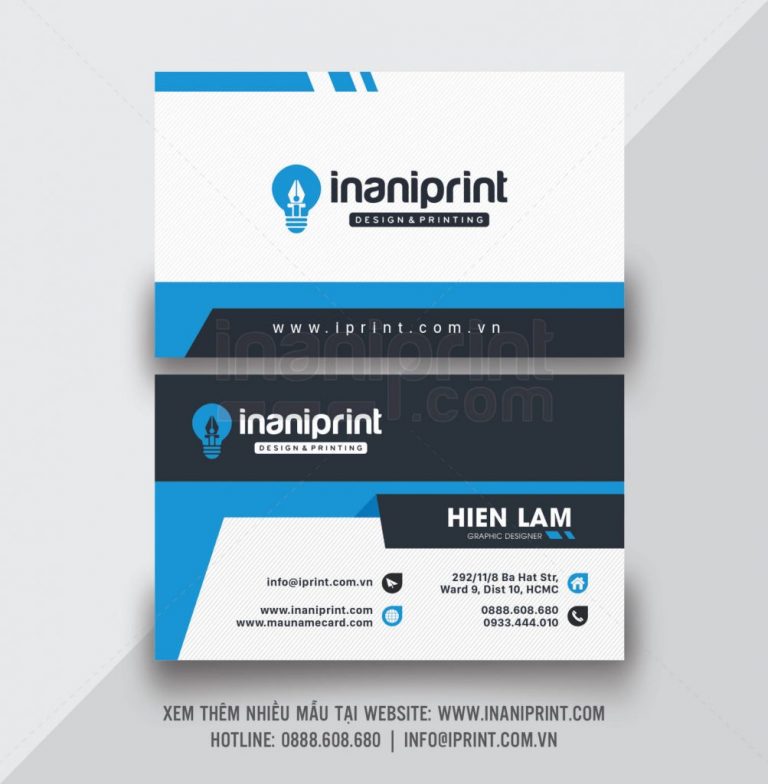 Mẫu name card đẹp KD049 » In Ấn iPrint - In name card giá rẻ