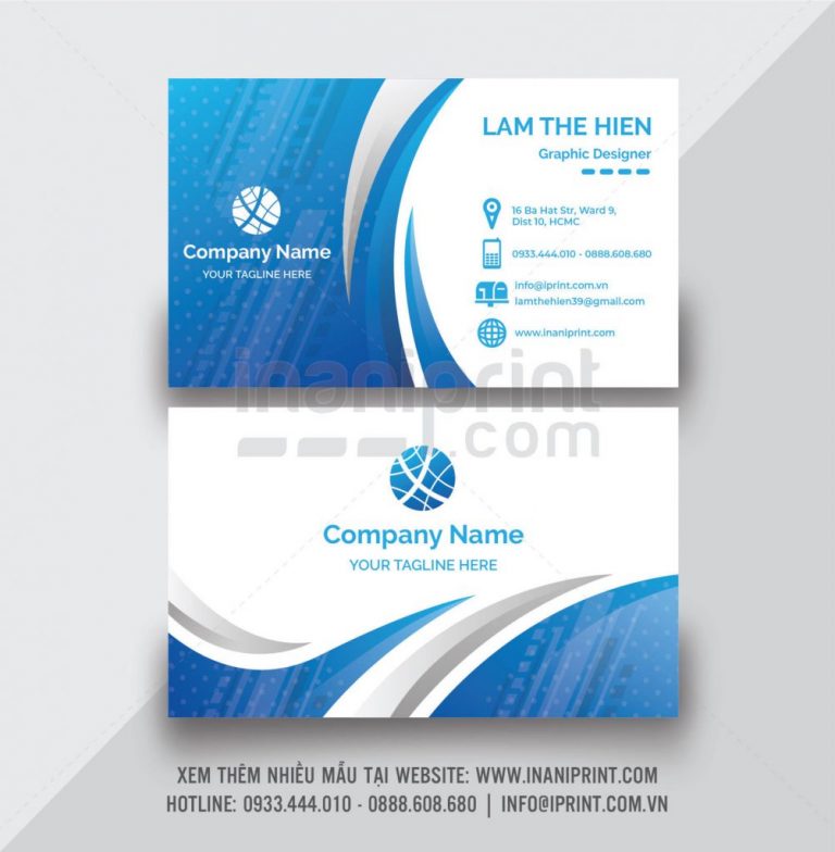 Mẫu name card đẹp KD060 » In Ấn iPrint - In name card giá rẻ