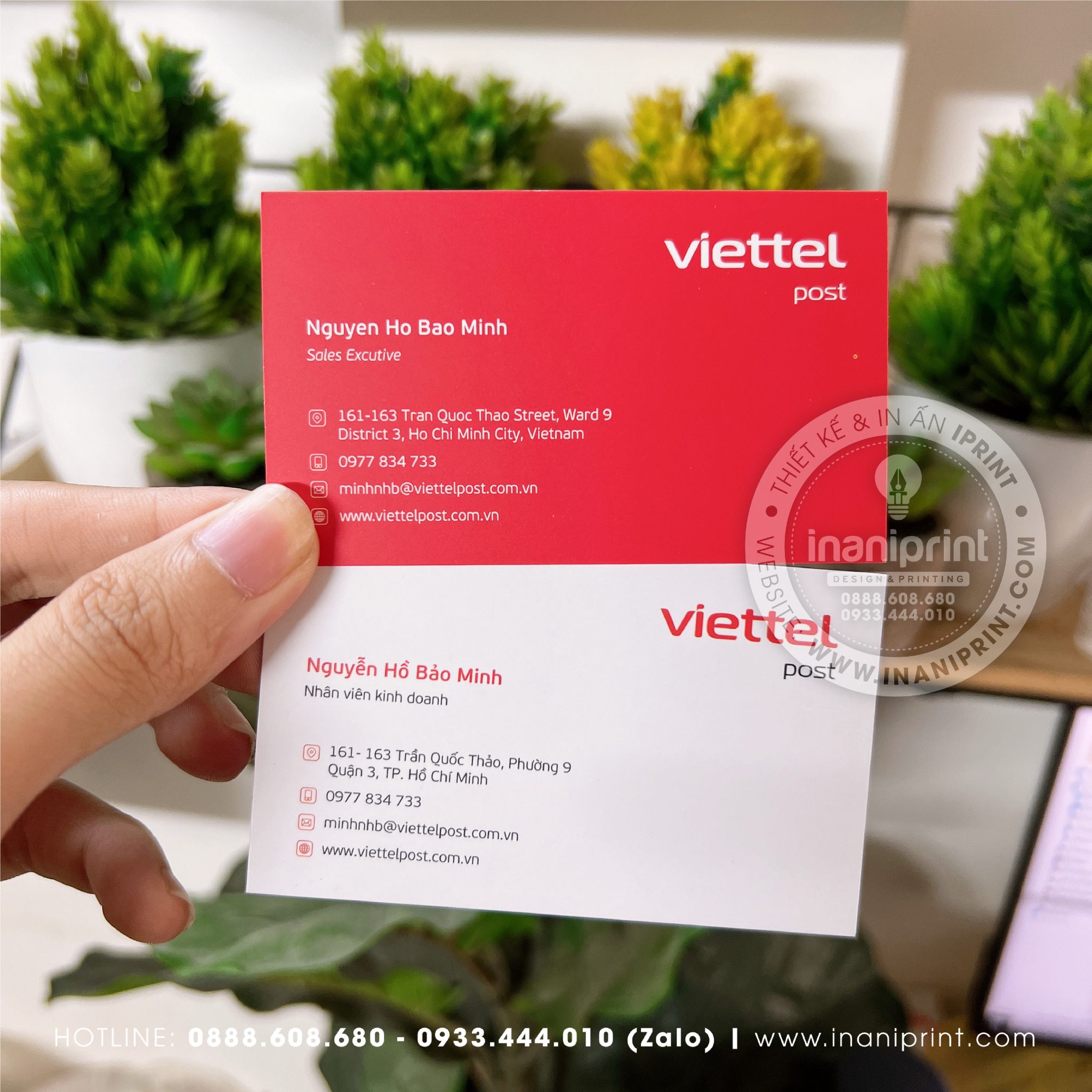 Mẫu Card Visit Nhà Mạng Viettel, Name Card Nhà Mạng Viettel, Danh Thiếp ...
