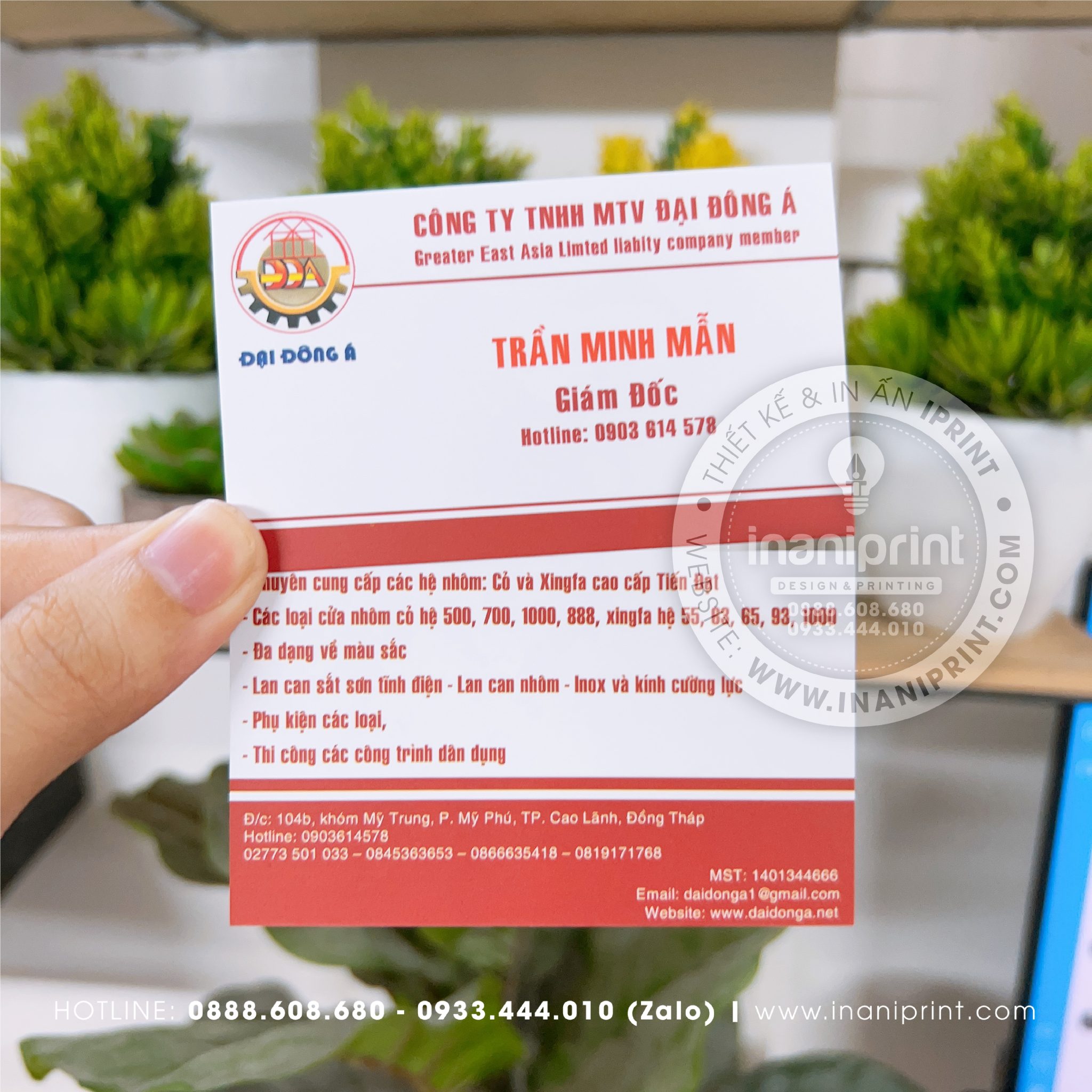 Mẫu Card Visit Công Ty Nhôm, Name Card Công Ty Nhôm, Danh Thiếp Công Ty ...