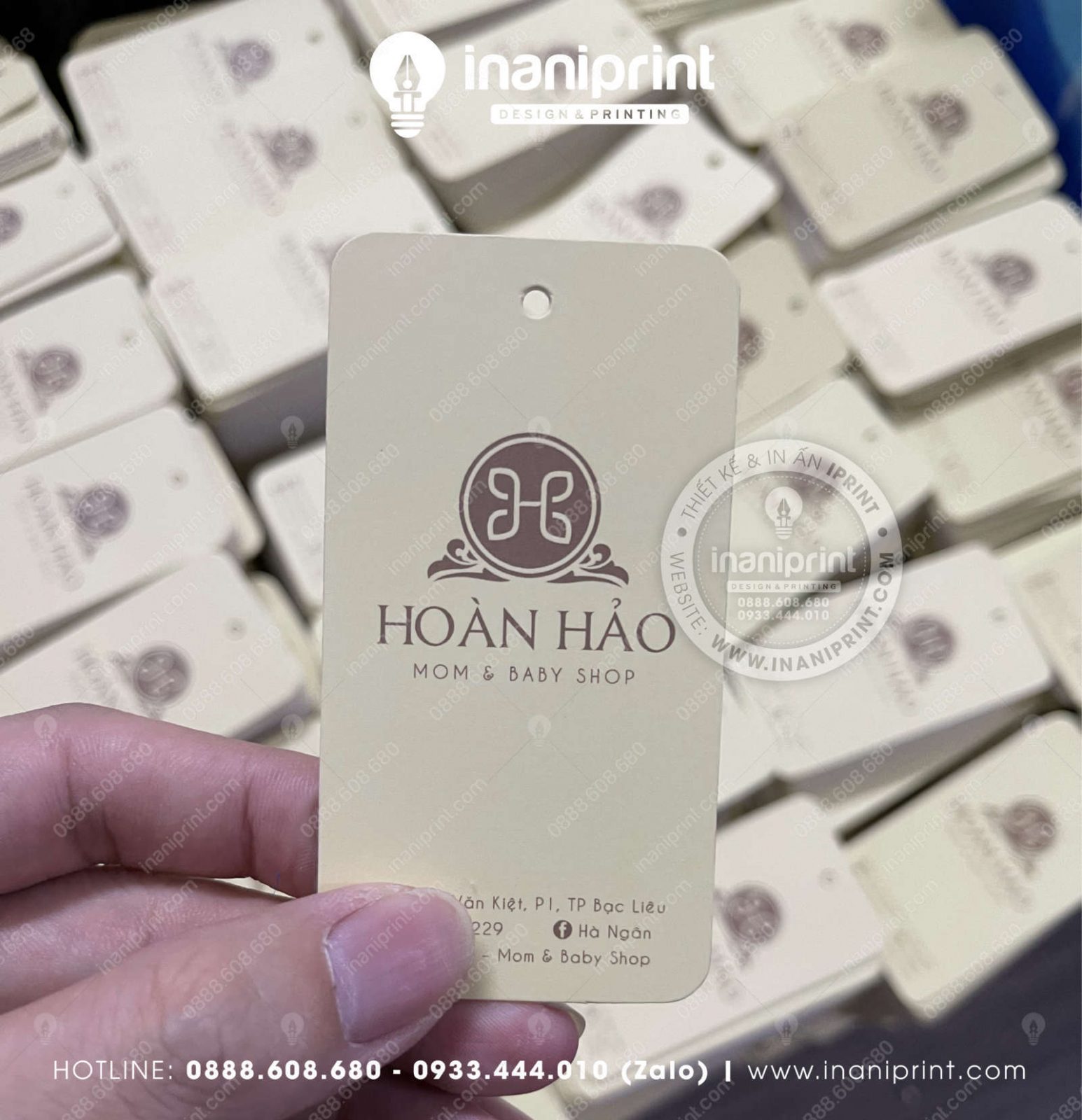 Mẫu Tag Treo Quần Áo, Mác Treo Quần Áo Đẹp Gía Rẻ » In Ấn iPrint - In ...
