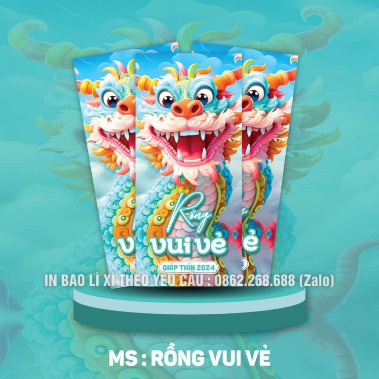 Mẫu Bao Lì Xì Năm Rồng 2024, Bao Lì Xì Xuân Giáp Thìn 2024, Bao Lì Xì ...