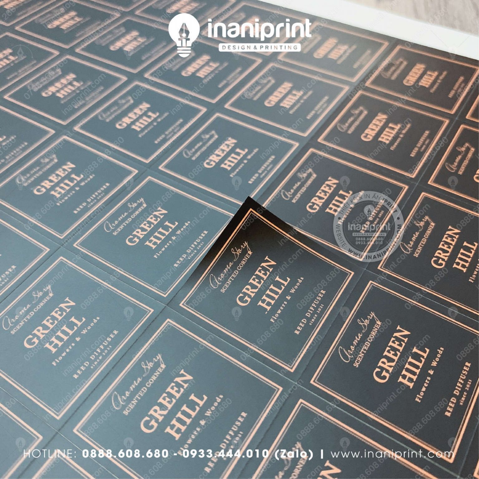 Mẫu Tem Shop Nến, Tem Nhãn Shop Nến, Decal Dán Shop Nến, Tem Shop Nến ...