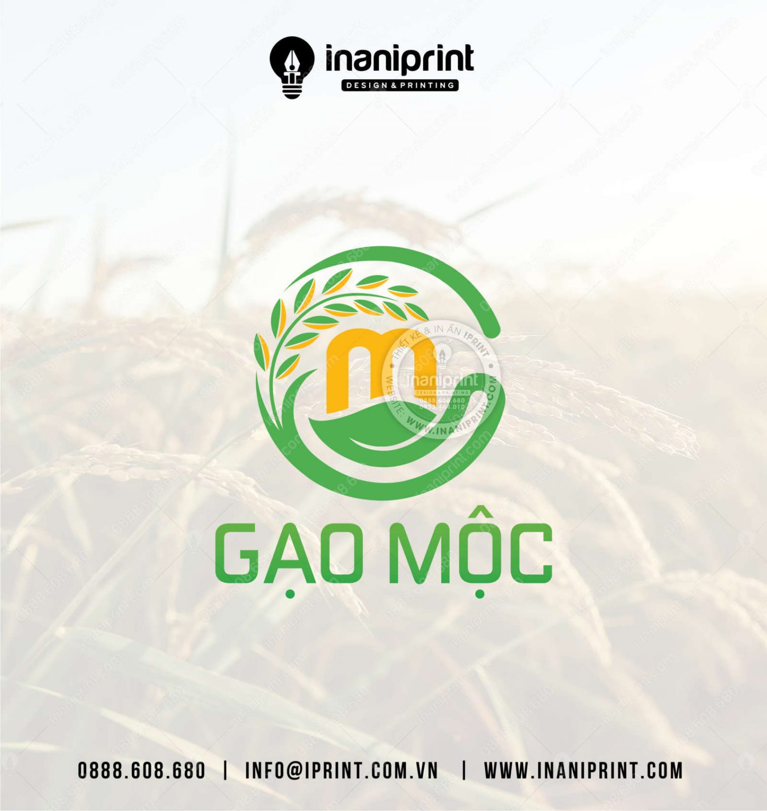 Mẫu Thiết Kế Logo Shop Gạo Đẹp, Thiết Kế Logo Gạo Store Chuyên Nghiệp Sáng Tạo Cho Khách Đẹp Giá ...