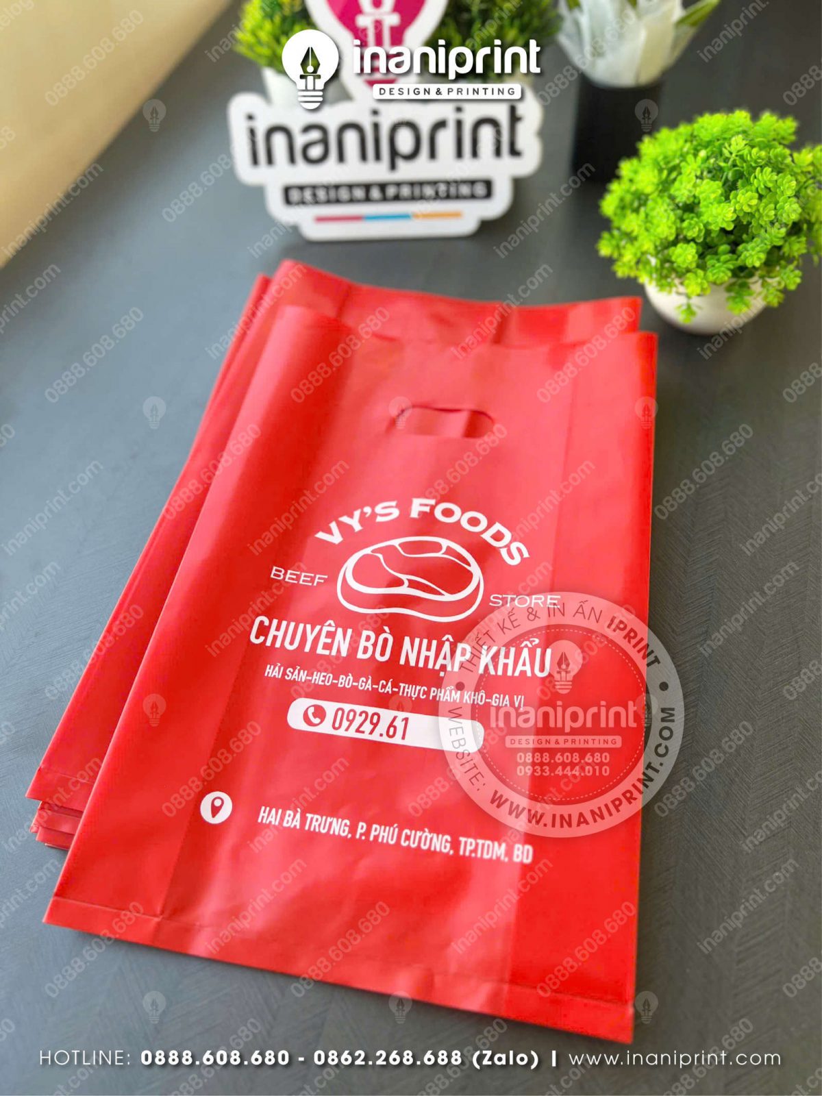 Mẫu Túi Nilon Shop Thịt Bò Nhập Khẩu Đẹp, Bao Nhựa Thịt Bò Nhập Khẩu ...