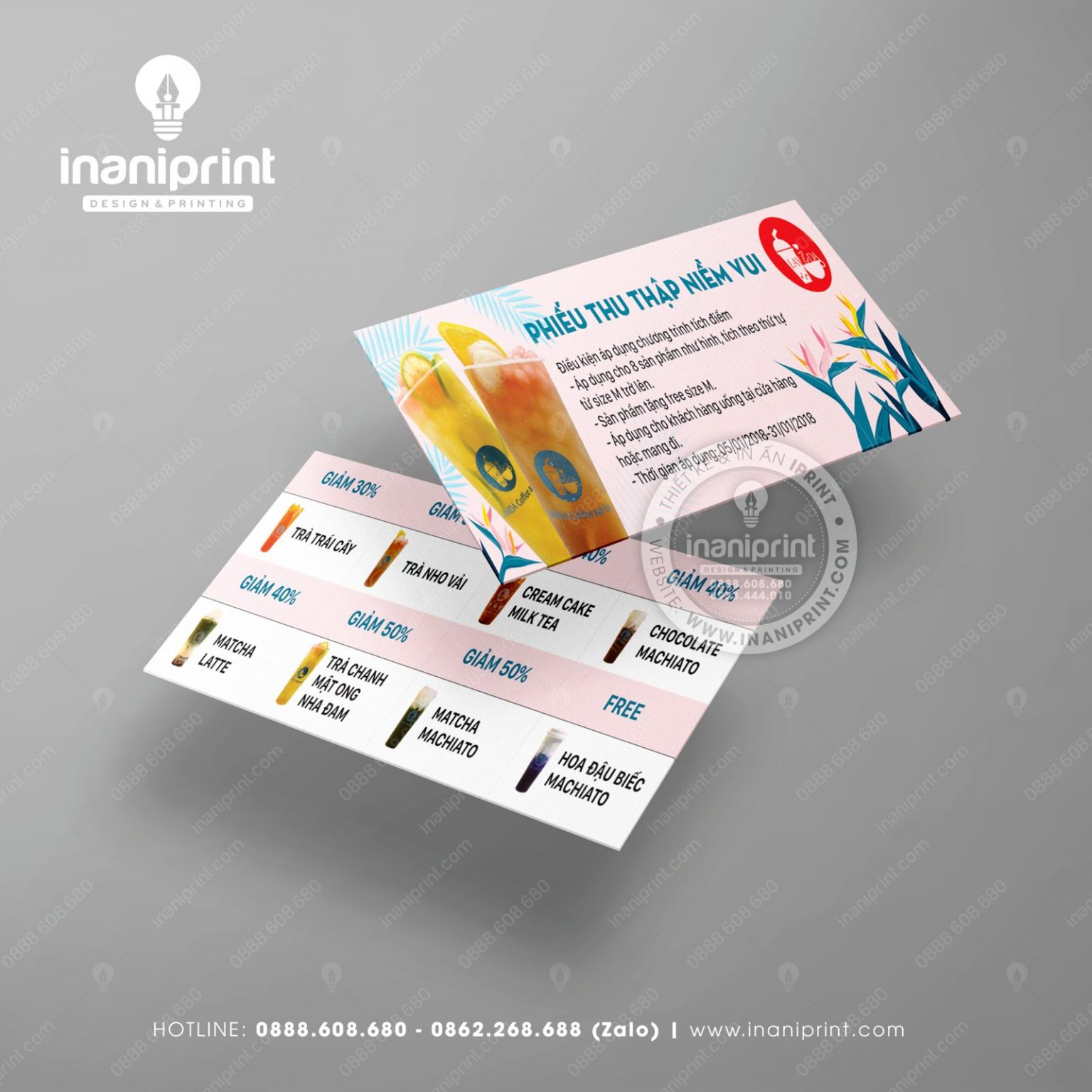 Bộ Sưu Tập Mẫu Card Visit Tiệm Trà Sữa - Name Card Quán Trà Sữa - Danh ...
