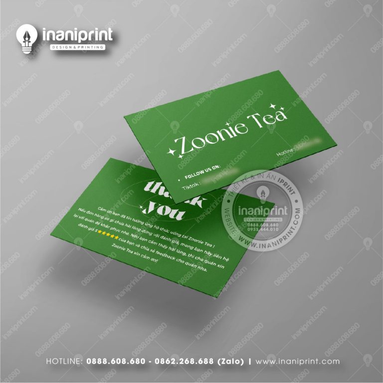 Mẫu Card Visit Quán Trà Sữa, Name Card Tiệm Trà Sữa, Danh Thiếp Quán ...